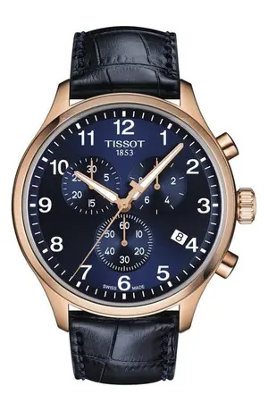 TISSOT Chrono Xl Collection Chronograph Strap Watch - Blue