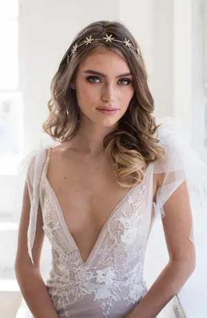 Brides & Hairpins Analia Star Headband - Silver