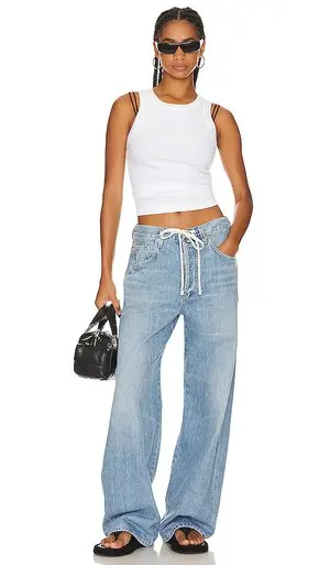 Citizens Of Humanity Brynn Drawstring Trouser Jeans - Blue Lace