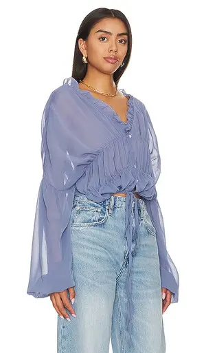 SNDYS. Bali Top - Periwinkle