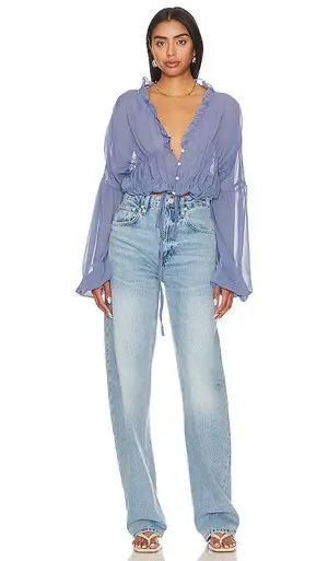 SNDYS. Bali Top - Periwinkle
