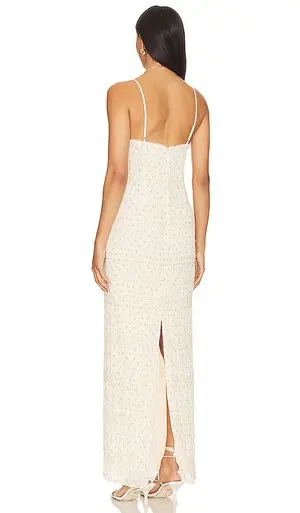 chinese dress ladies Skye Cremé Floral Maxi main image 1