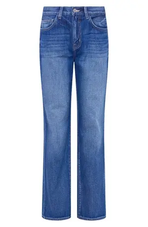 Women's Straight Blue Jeans