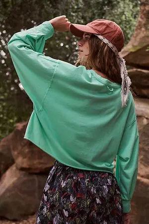 Free People FP Movement Inspire Layer Top Spearmint