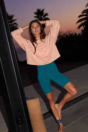 Free People FP Movement Inspire Layer Top Winter Melon