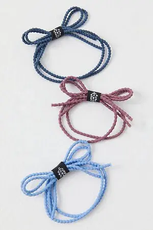 Free People FP Movement Strike Out Hair Tie Pack Black