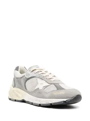 GOLDEN GOOSE Dad-star Mesh-panelled Low-top Sneakers - Grey