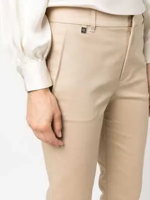 Ralph Lauren Lakythia Slim-fit Trousers - Neutrals
