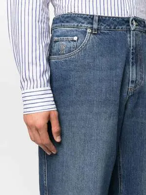 Brunello Cucinelli Straight-leg Denim Jeans