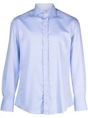 BRUNELLO CUCINELLI Long-sleeved Cotton Shirt