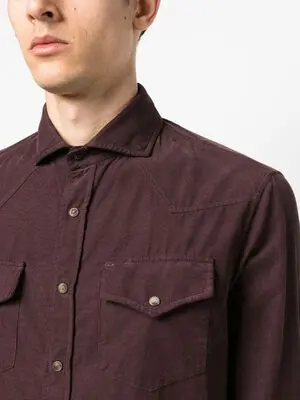 Brunello Cucinelli Button-up Cotton Shirt