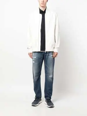 Brunello Cucinelli Zip-fastening Cotton Bomber Jacket