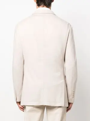 Brunello Cucinelli Single-breasted Cashmere Jersey Blazer