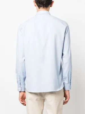 Brunello Cucinelli Long-sleeve Cotton Shirt