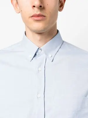 Brunello Cucinelli Long-sleeve Cotton Shirt