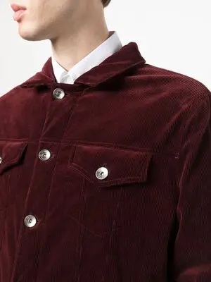 Brunello Cucinelli Corduroy Padded Shirt Jacket