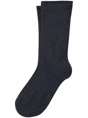 Brunello Cucinelli Cashmere-blend Ankle Socks - Blue