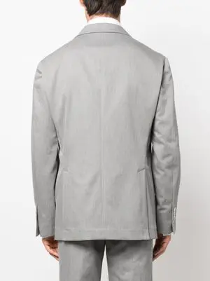 Brunello Cucinelli Single-breasted Cotton Blazer