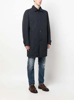 Brunello Cucinelli Single-breasted Cotton-blend Coat