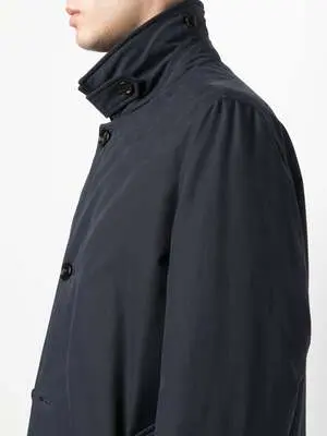 Brunello Cucinelli Single-breasted Cotton-blend Coat