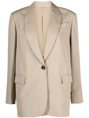 BRUNELLO CUCINELLI Single-breasted Button-fastening Jacket