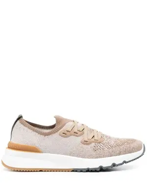 Brunello Cucinelli Lace-up Sneakers - Brown