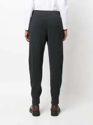 Brunello Cucinelli Ribbed-knit Cashmere Track Pants