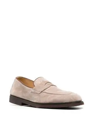 Brunello Cucinelli Calf-suede Loafers