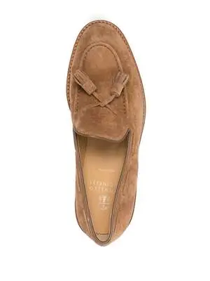 Brunello Cucinelli Tassel-detail Loafers - Brown