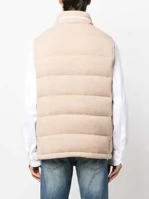 Brunello Cucinelli Corduroy Padded Down Gilet