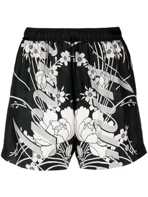 Amiri Floral Shorts For Men