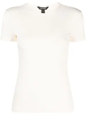 Ralph Lauren Alli Knitted T-shirt - Neutrals
