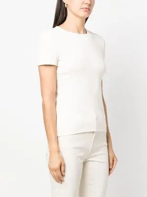 Ralph Lauren Alli Knitted T-shirt - Neutrals