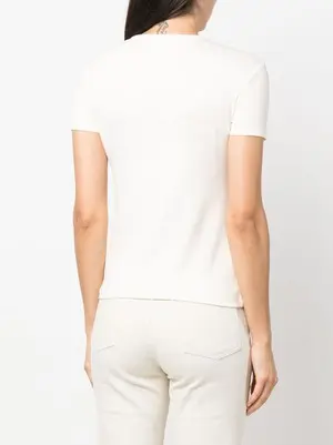 Ralph Lauren Alli Knitted T-shirt - Neutrals