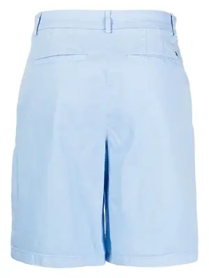 Tommy Hilfiger Embroidered Logo Cotton-lyocell Blend Shorts
