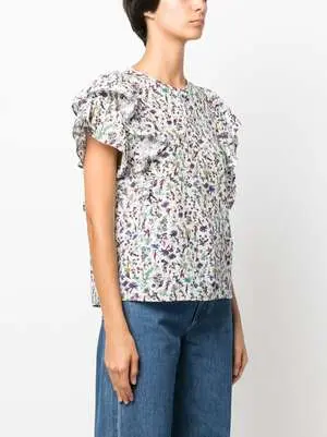 Tommy Hilfiger Floral-print Blouse