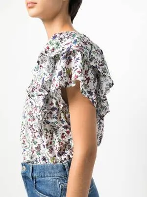 Tommy Hilfiger Floral-print Blouse