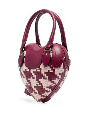 Moschino Heart-shape Leather Bag