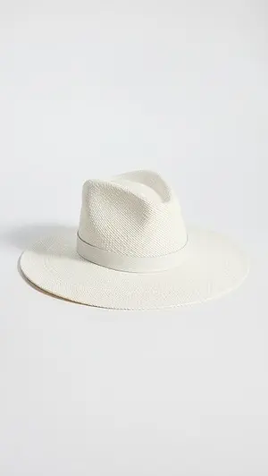 Brixton Harper Panama Straw Hat - Panama White