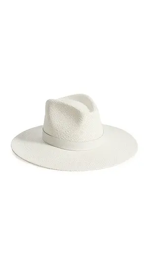 Brixton Harper Panama Straw Hat - Panama White