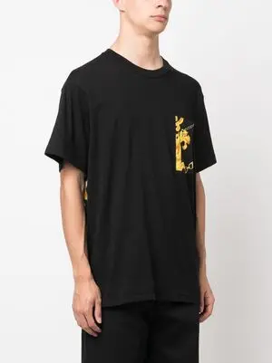 Versace Baroque-pattern Cotton T-shirt