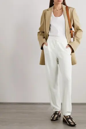 Loro Piana Paraggi Cotton Tapered Track Pants