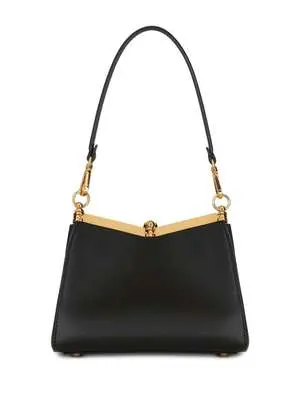 Etro Vela Leather Shoulder Bag - Black