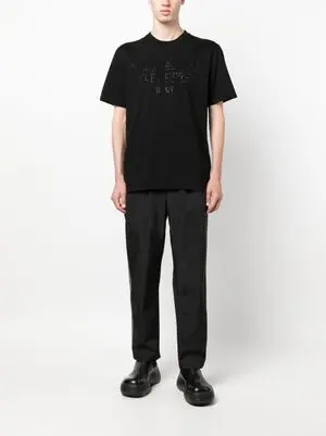 Dsquared2 Studded-logo Cotton T-shirt