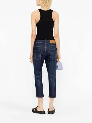 Dsquared2 Low-rise Cropped Jeans