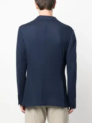 Canali Single-breasted Jersey Blazer