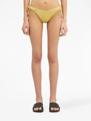 Palm Angels Glitter Side-tie Bikini Bottoms