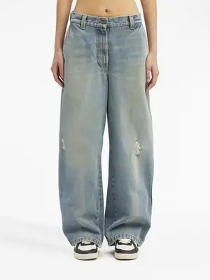 Palm Angels Paris Wide-leg Jeans