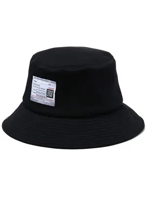 Mihara Yasuhiro Logo-patch Bucket Hat - Black