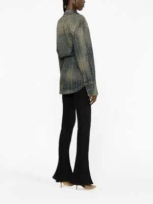 Blumarine Stud-design Denim Jacket